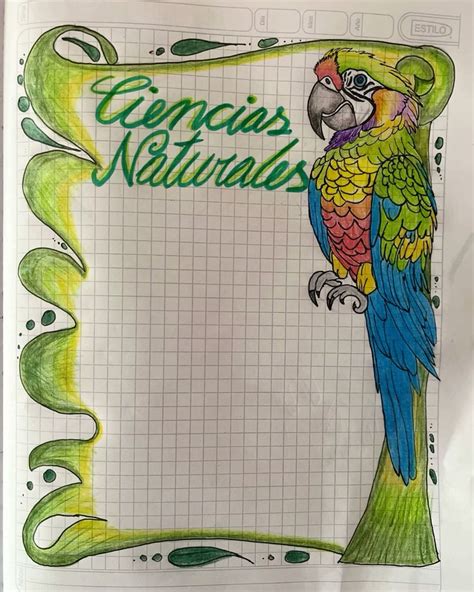 Carátula en 2025 Caratulas de ciencias naturales Caratulas de