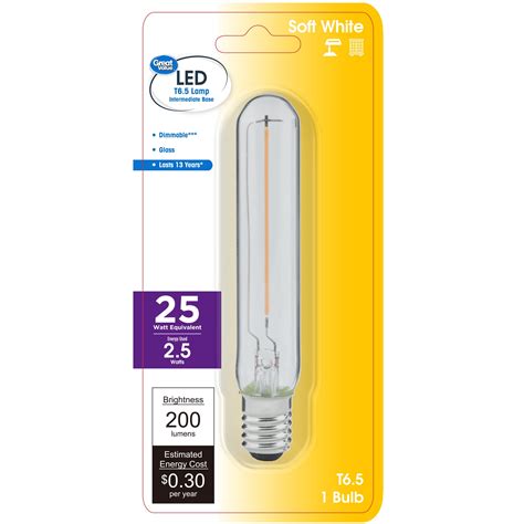 Brandclub Great Value T6 5 LED Tubular Bulb 2 5 Watt 25W Equivalent