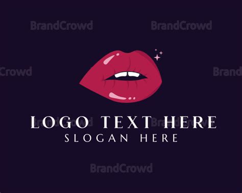 Lip Gloss Beauty Logo Brandcrowd Logo Maker