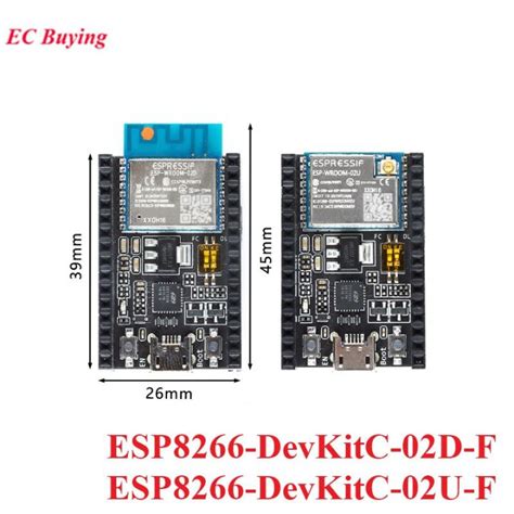 Esp8266 Devkitc บอร์ดพัฒนา Esp8266 Devkitc 02u F Esp8266 Devkitc 02d F กับโมดูล Esp Wroom 02u