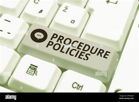 hand writing sign procedure policiessteps to guiding principles rules