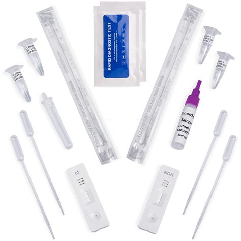 Chlamydia And Gonorrhoea Self Test Kit Rapid Std Sti Home Test For Men