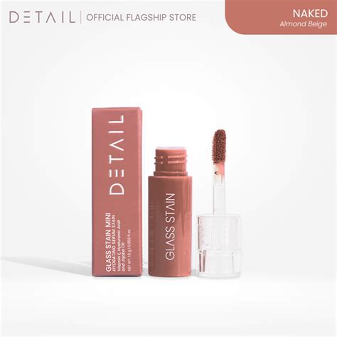 Detail Cosmetics Glass Stain Mini In Naked Shopee Philippines