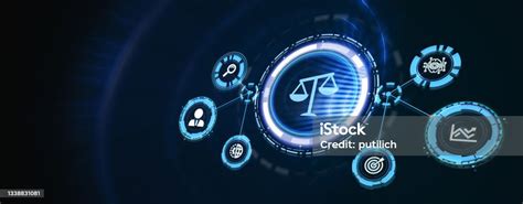 비즈니스 기술 인터넷 및 네트워크 개념 노동법 변호사 법률 3d 일러스트레이션 테크놀로지에 대한 스톡 사진 및 기타 이미지 테크놀로지 사법 제도 디지털 생성 이미지