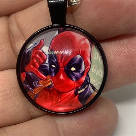 Deadpool Rear View Mirror Etsy