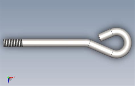 基础螺栓solidworks 2014模型图纸免费下载 懒石网