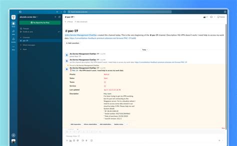 Jira Service Management를 Slack 및 Microsoft Teams에 연결