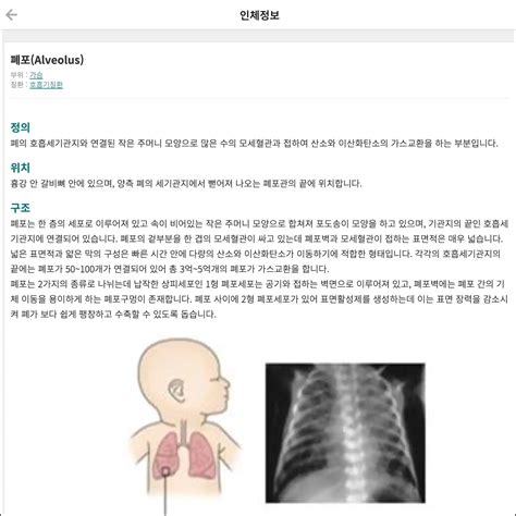 이산화탄소교환을 담당하는 폐의 구조단위는 Azureot