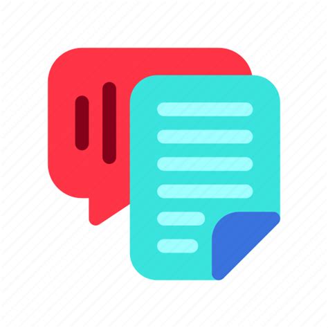 Text Speech Language Processing Communication Recognition Detection Icon Download On