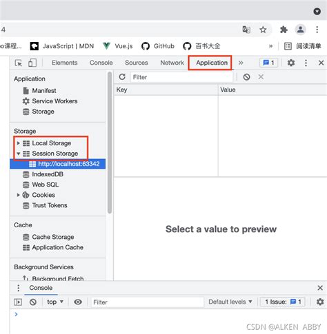 浏览器本地存储 Sessionstorage和localstoragehtml5alken Abby Ai Agent技术社区