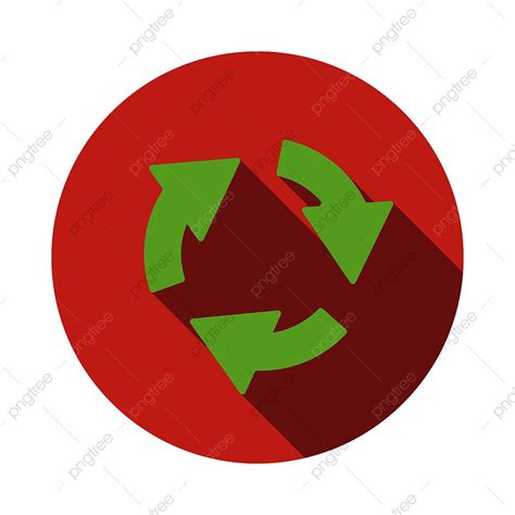 白色背景上平面樣式的綠色圓形箭頭圖標 圓的 簽簽 In向量圖案素材免費下載，png，eps和ai素材下載 Pngtree