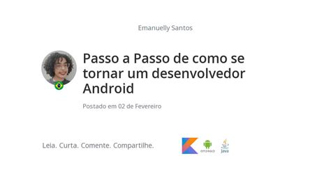 Passo A Passo De Como Se Tornar Um Desenvolvedor Android