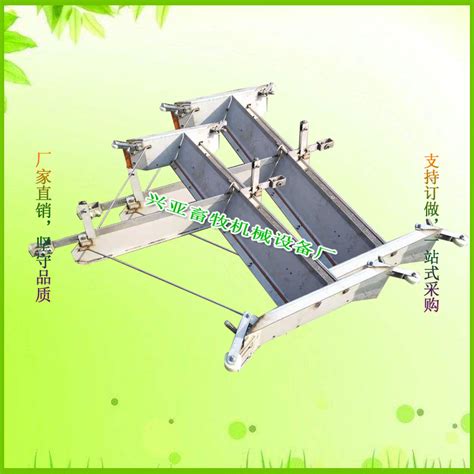 全自动刮粪机 导尿管 一拖二全自动清粪机 泊头市兴亚畜牧机械设备制造厂
