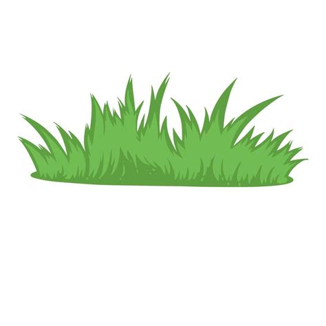 Grass Cartoon Illustration Vector 42407989 Vector Art At Vecteezy