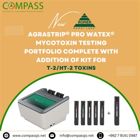 T 2 Ht 2 Toxins For Agrastrip Pro Watex Mycotoxin Compassjo