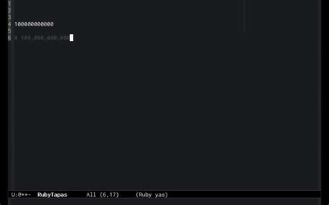 Make Big Numbers Readable In Ruby Rubytapas