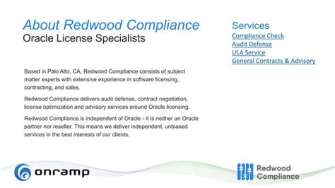 Insider Secrets To Oracle License Management Ppt