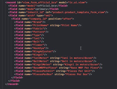 delegation inheritance and inherited view odoo 11 · issue 26165