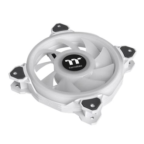 Riing Quad RGB Radiator Fan TT Premium Edition Fan Pack White