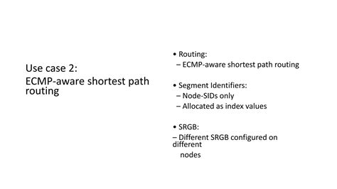 Segment Routing Ppt