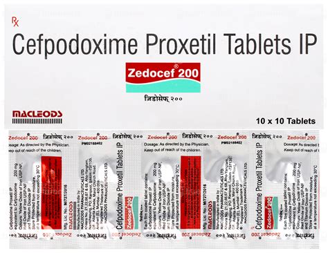 Zedocef 200 Tablet Uses Side Effects Price And Substitutes