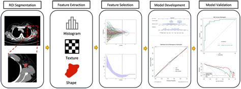 The Workflow Of The Radiomics Analysis Roi Region Of Interest Roc