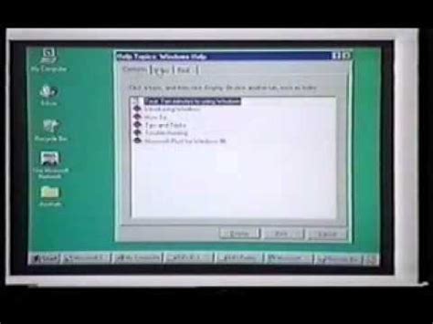 Matthew Perry And Jennifer Aniston Microsoft Windows Commercial Full