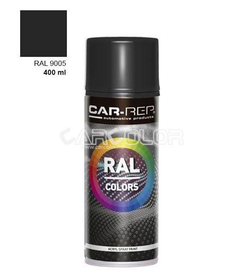 Car Rep Ral Spray Paint 9005m Jet Black Car Rep Ral Spray Pai
