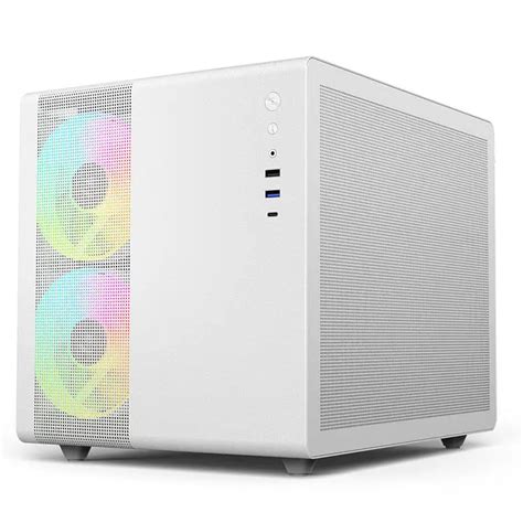 Ygt V300 White Mini Dual Chamber Matx Itx Wind Net Computers