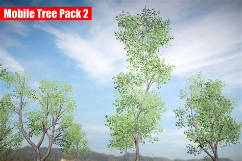 Mobile Tree Pack D Trees Unity Asset Store