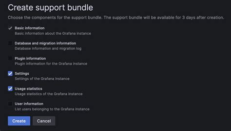 new in grafana 9 5 debug grafana instances faster with support bundles