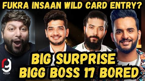 FUKRA INSAAN WILD CARD ENTRY UK07 RIDER VS MUNAWAR FARUQUI IN BIGG
