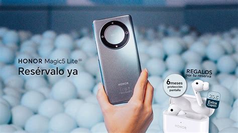 Probamos el teléfono HONOR Magic5 Lite diseño exquisito potentes prestaciones y una autonomía