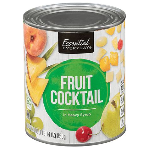 Essential Everyday Fruit Cocktail 30 Oz Mixed Fruit Elmers County