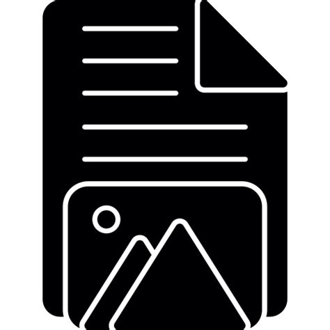 Content Generic Glyph Icon