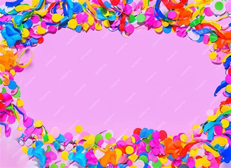 Premium Ai Image Birthday Party Frame Copy Space