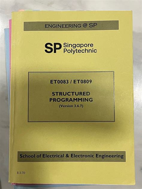 singapore polytechnic textbooks sp hobbies and toys books and magazines textbooks on carousell
