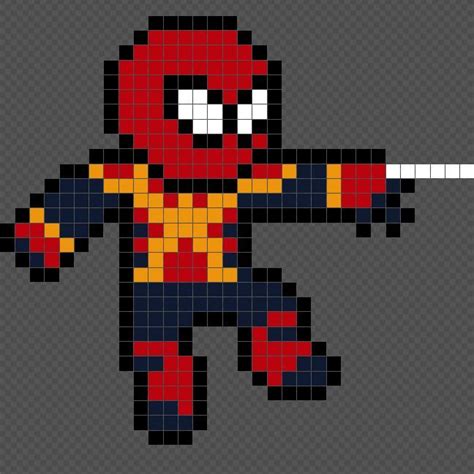 Spider Man Integrated Suit Dibujos Pixelados Avengers Calaveras
