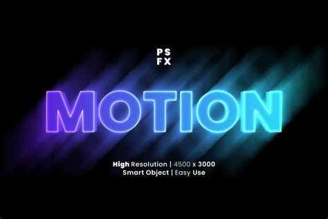 motion text effect psd creative market