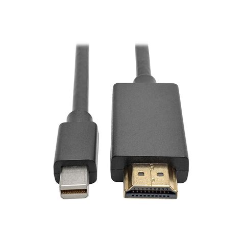 Used Tripp Lite 3ft Mini Displayport To Hdmi Adapter Converter Cable