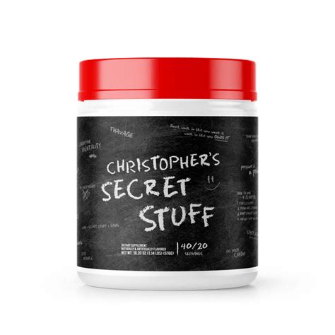 Cbum Christophers Secret Stuff Pre Workout · 520g — Gigas Nutrition