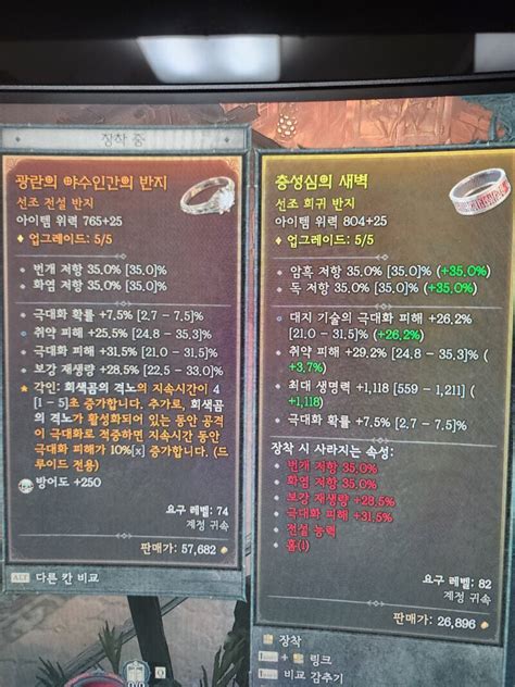 디아블로4 인벤 드루이드 반지 한번 봐주세요 디아블로4 인벤 질문과 답변 게시판