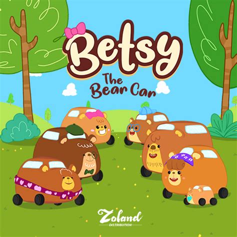 Машино-мишка Бетси/Betsy The Bear Car SERIES 1