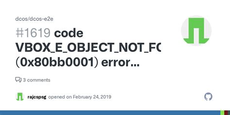 Code VBOX E OBJECT NOT FOUND 0x80bb0001 Error While Creating Minidcos