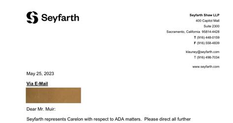 Carelon Legal Responds To Ada Complaint 30 Days Past Deadline To