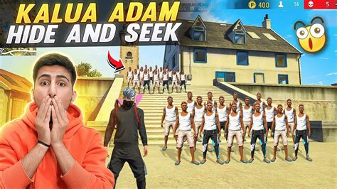 Kalua Adam Only Hide And Seek😂🤣 Free Fire India Youtube
