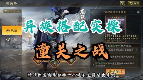 潼关之战异族搭配实操 三国志战略版 Youtube