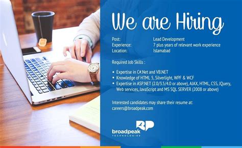 Broadpeak Technologies On Linkedin Applynow Muhammad Umar Farooq Hira Rubab