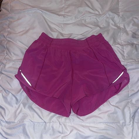 Size 2 Lululemon Hot Pink Shorts Can Fit Small Or Depop
