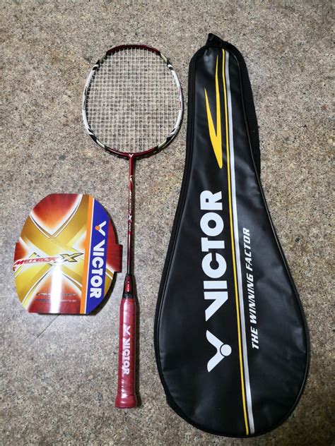 Victor Meteor X 700 Sports Equipment Sports And Games Racket And Ball